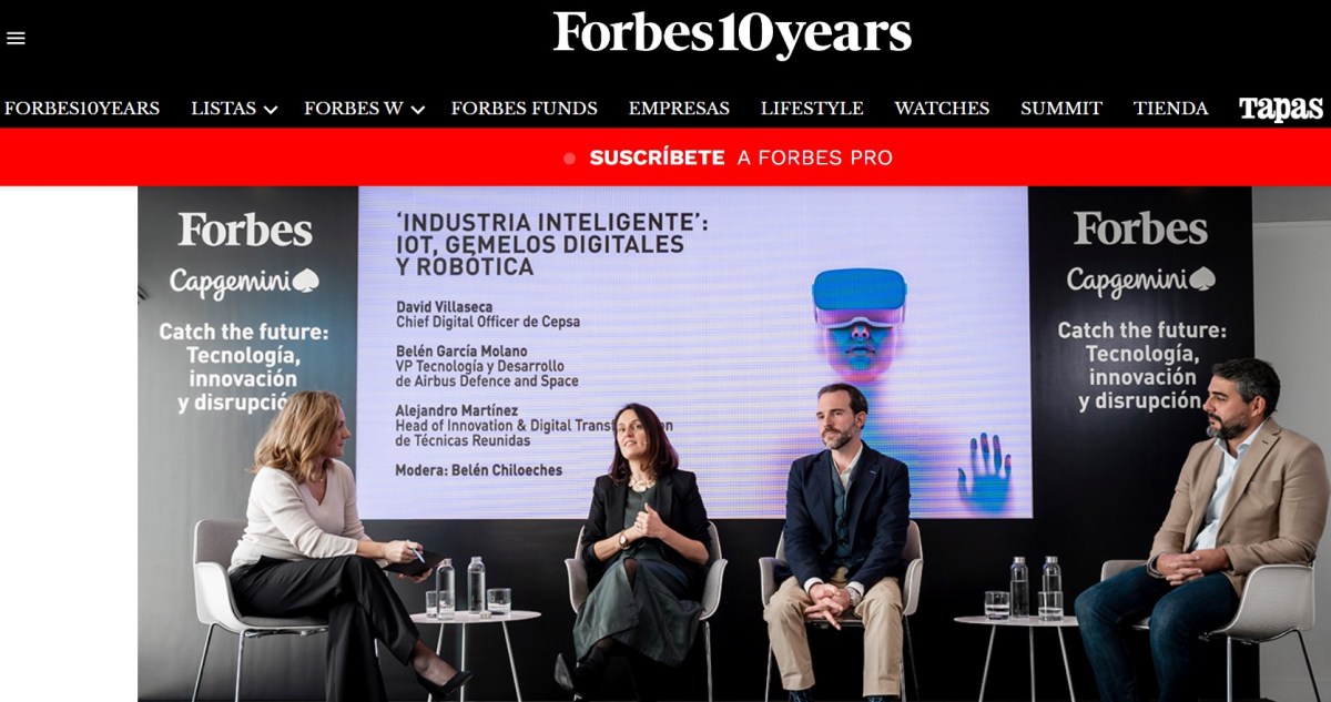 Forbes Innovation Day “Catch the future” – Villaseca on Digital & Sales